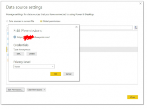 Power Bi - Unable to connect - We encountered an error while trying to ...